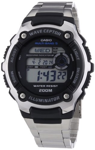 Casio WV-200DE-1AVER | Montre Acier, Argent, Casio, Gris, Homme, Quartz ...