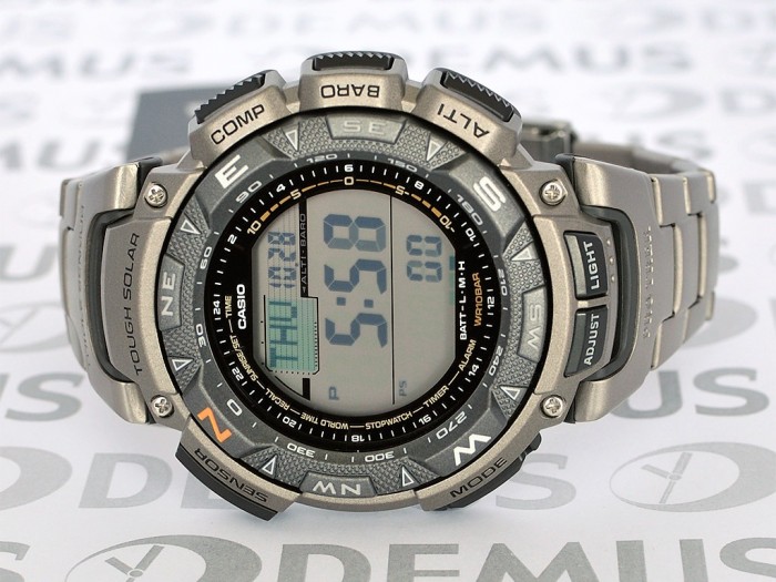 Casio PRG-240T-7ER | Montre Acier, Argent, Casio, Gris, Homme ...
