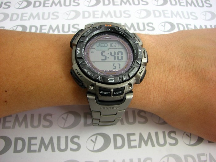 Casio PRG-240T-7ER | Montre Acier, Argent, Casio, Gris, Homme ...